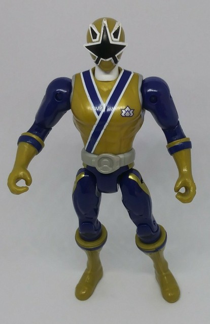 Power Rangers Super Megaforce samurai gold Ranger 5" Action Hero no ...