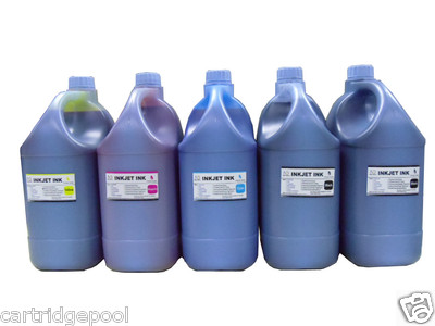 5 Gallon ND® Bulk Refill Ink Cartridge Printer CIS 2BK/C/M/Y | eBay
