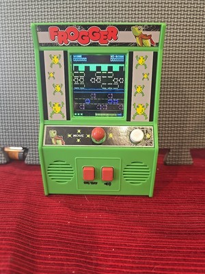 Frogger Retro Mini Classic Arcade Game Handheld Konami Basic Fun Tested ...