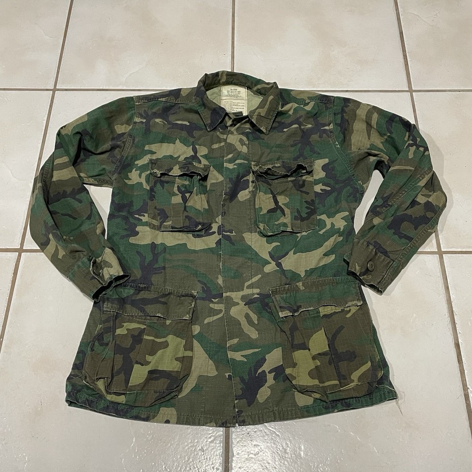 ERDL RDF Transitional Top Medium Regular Late Vietnam War | eBay