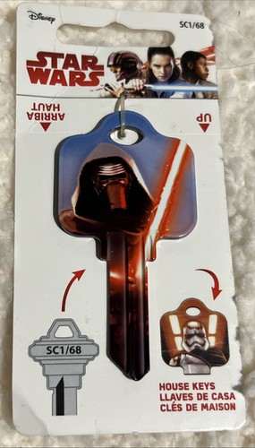Disney Star Wars House Keys Blank SC1 68 First Order Schlage 2-sided | eBay