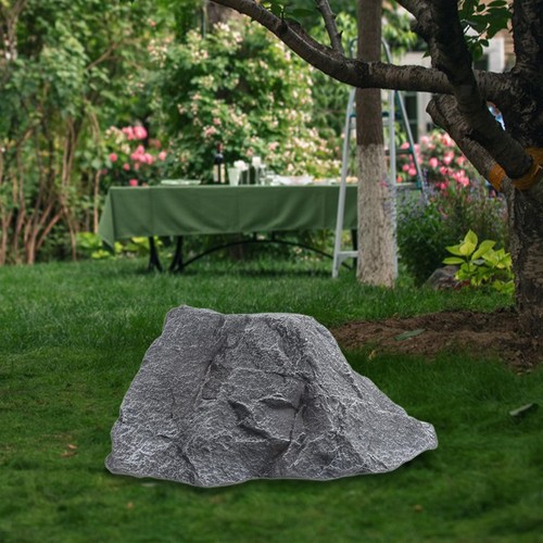 Fake Rock Landscape Rock Background Props Faux Stone Sculpture for Lawn ...
