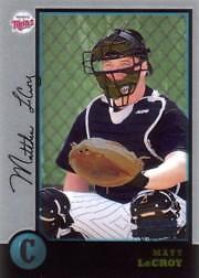 1998 Bowman Chrome Twins Baseball Card #405 Matt LeCroy RC | eBay