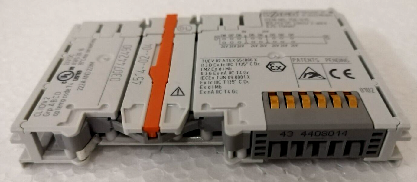 WAGO 750-1415 8-Channel Digital Input; 24 VDC; 3 ms; 2-Conductor ...