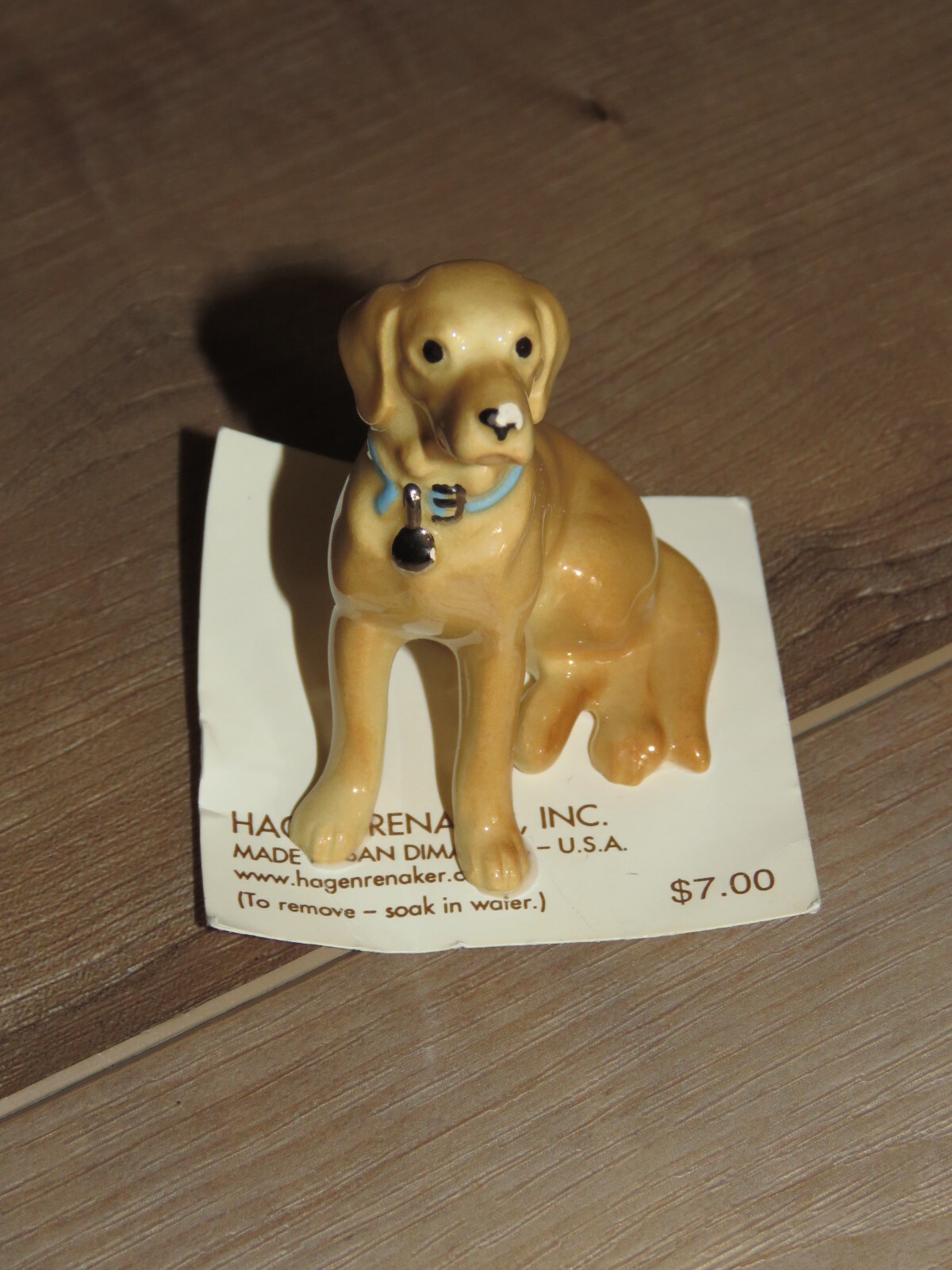 Hagen-Renaker Golden Labrador Lab Miniature Dog Puppy Figurine Final Ed ...