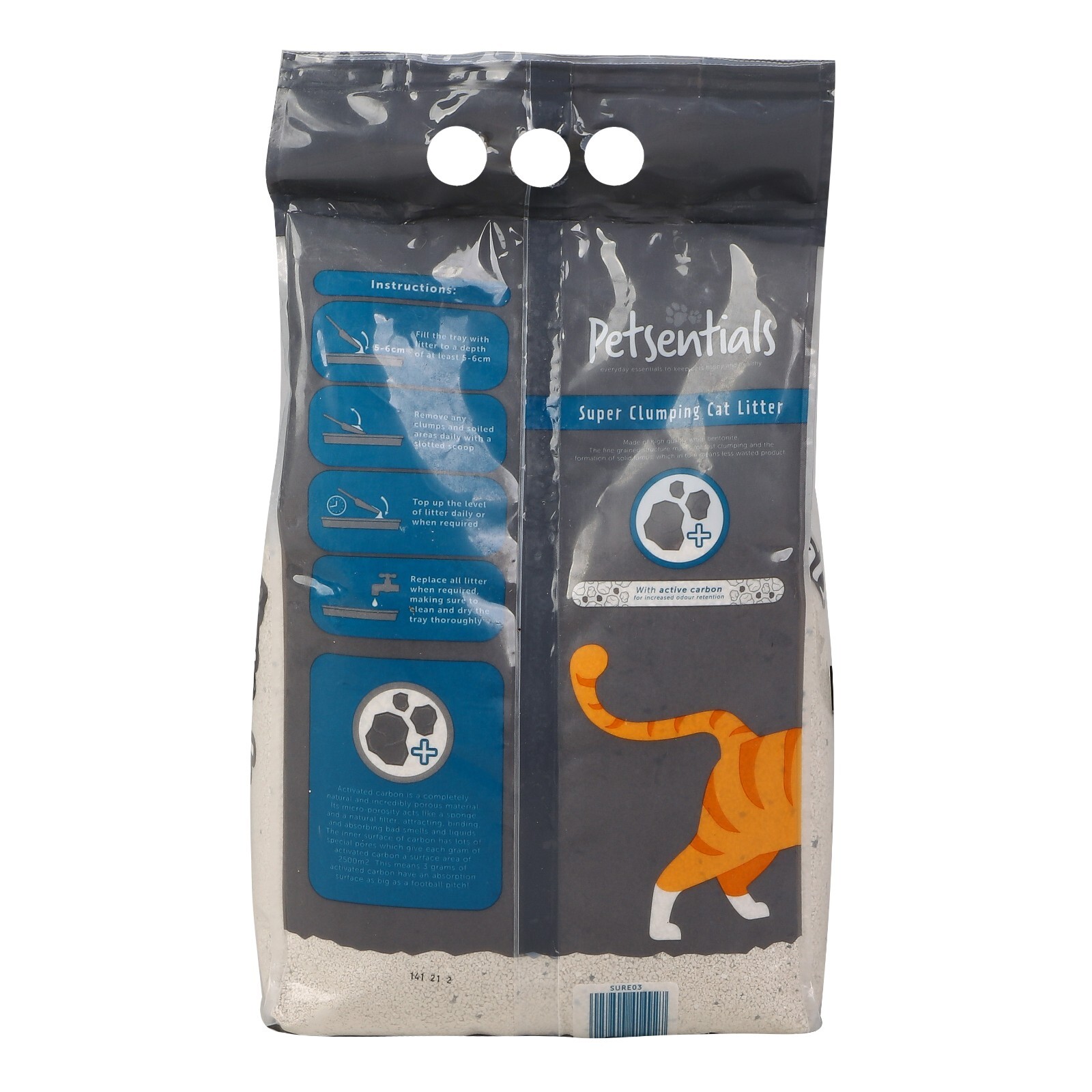 Petsentials Super Clumping Cat Litter Fresh Linen Scent / Active Carbon ...