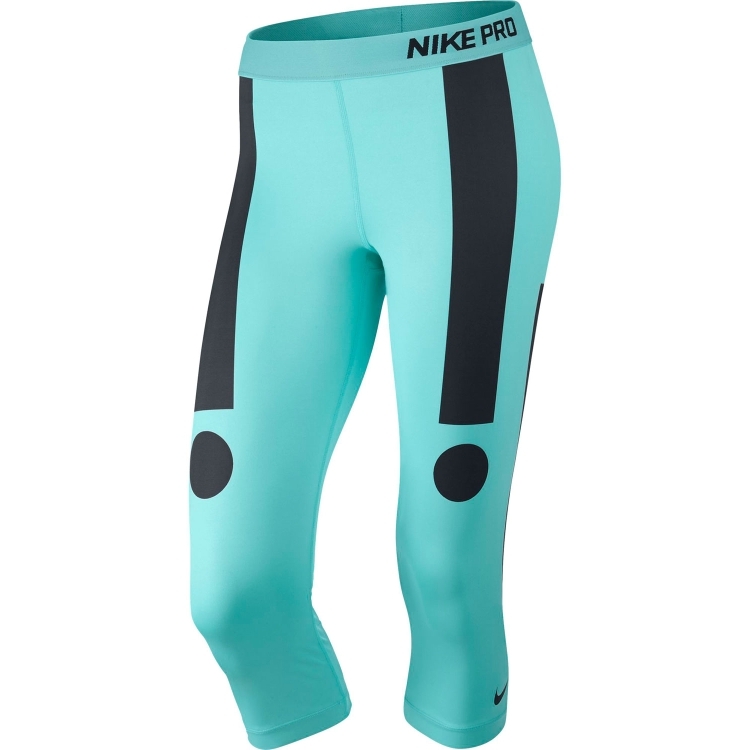Nike Pro 651341 Women's Circulo Capris Training Running Tennis Capri ...
