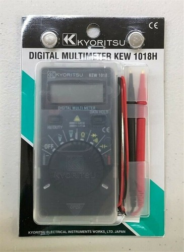Digital Multimeter 1Pc Kyoritsu Kew 1018H Card S (Hard Case Type ...