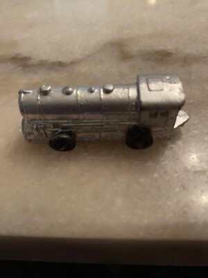 Barclay 2.5” Silver STEAM TRAIN Diecast Toy VINTAGE Locomotive #335 242 ...
