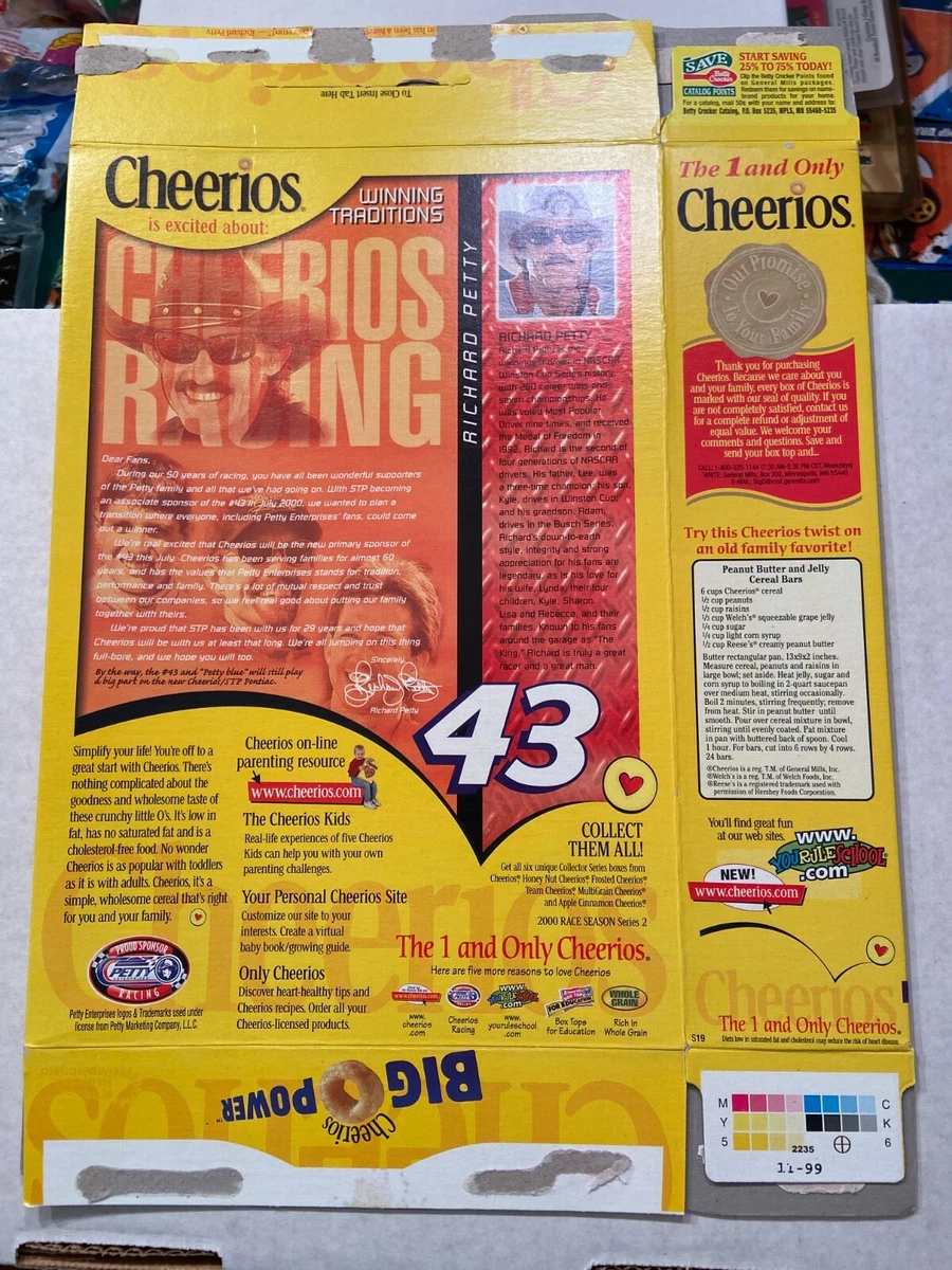 Cheerios Box Side