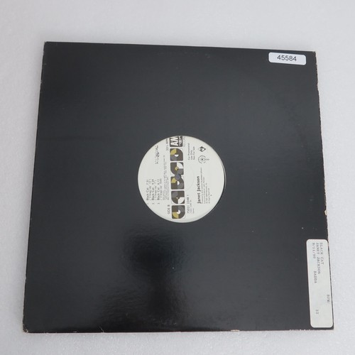 Janet Jackson Black Cat PROMO SINGLE Vinyl Record Album | eBay