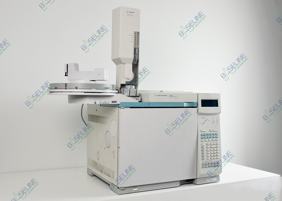Agilent 6890N GC with Single SSL FID & 7683 Series Autosampler 1 year ...