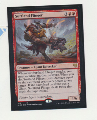 Magic the Gathering Kaldheim MTG Rare Surtland Flinger | eBay