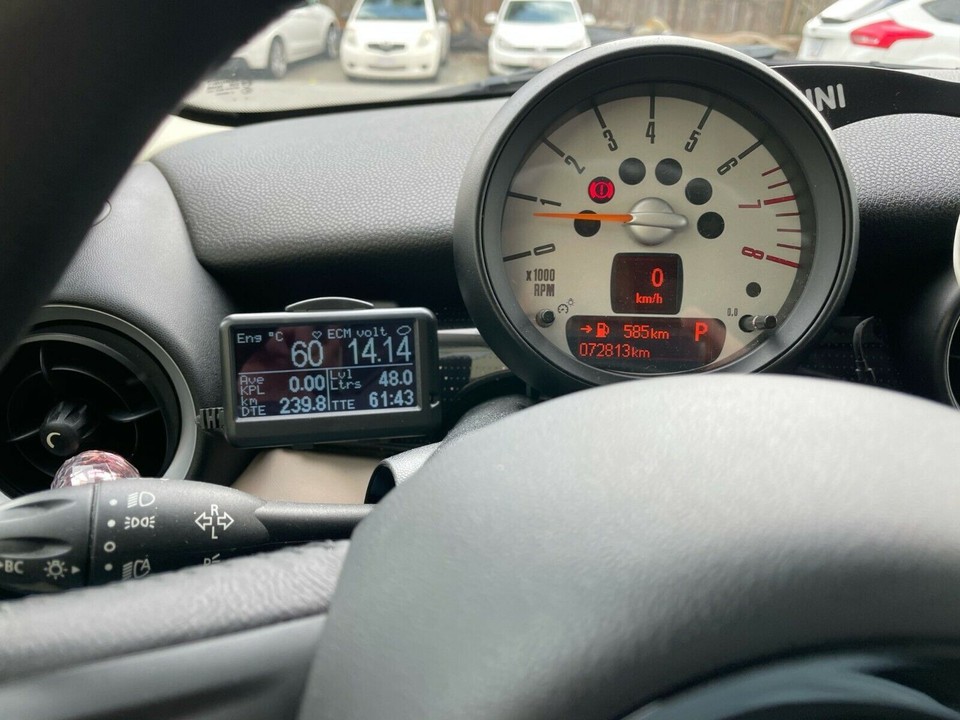 Mini UltraGauge EM Plus OBDII OBD2 Code Scan Tool - Ultra Gauge EM Plus ...