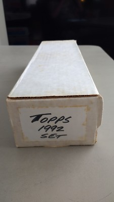 Topps 1992 Complete Set Baseball Cards. | eBay