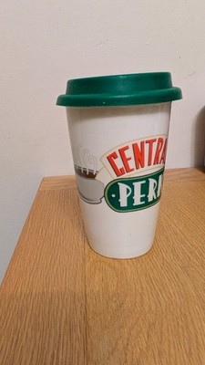 Friends Central Perk ceramic travel mug coffee tea official Warner bros ...