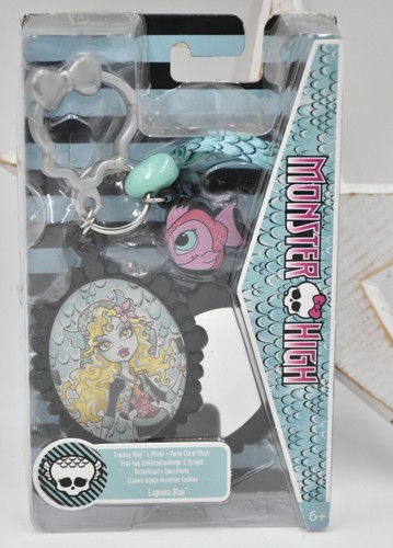 Monster High Lagoona Blue Keychains Freakey Ring Mirror Schlüsselring ...