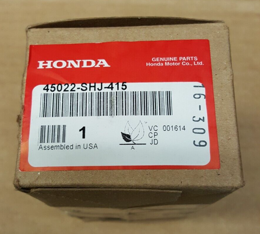 45022-SHJ-406 OEM HONDA FRONT BRAKE PAD SET 05-10 ODYSSEY 07-11 CRV 07 ...