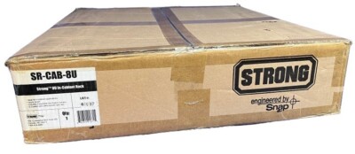 Strong SR-CAB-8U, In-Cabinet Rack, 8U x 18" Deep - New Open Box | eBay