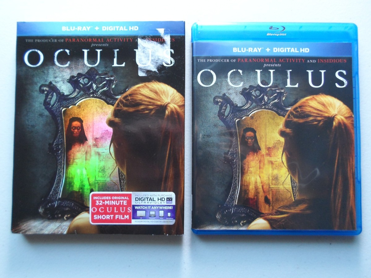 Oculus Blu Ray OCULUS Horror Mint!! ( Blu Ray ) W/ Slipcover C22