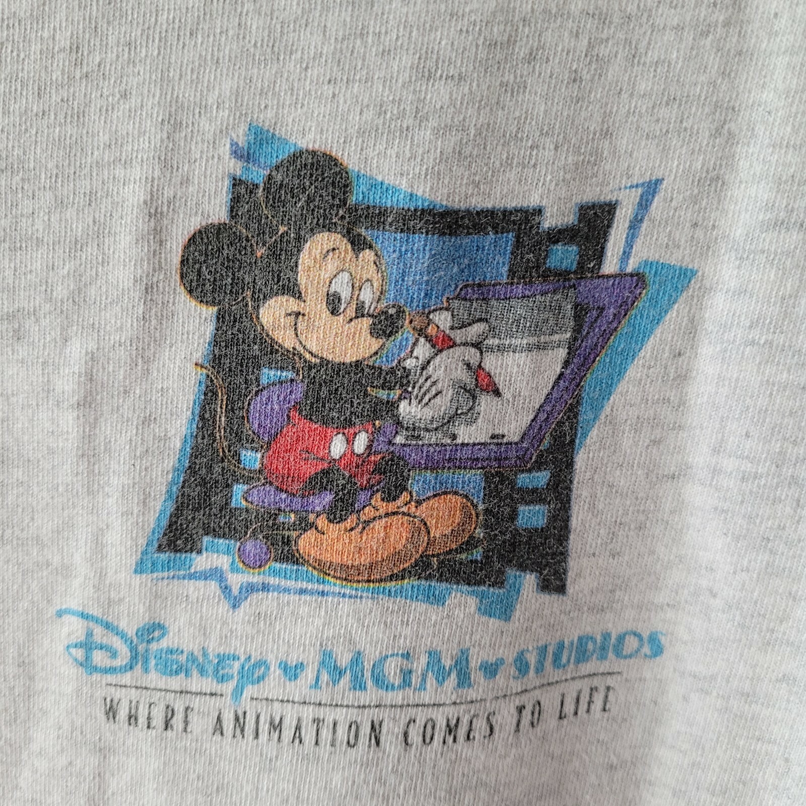 Vtg Disney Mickey MGM Studios WDW 90s Imagination Lig… - Gem