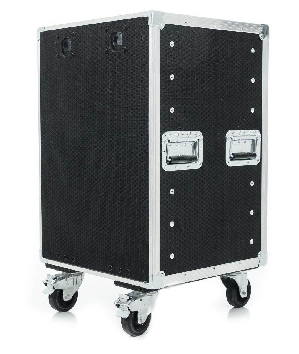 12U Slam Lid Rack Flight Case with Wheels - Select your Depth (Rack to ...