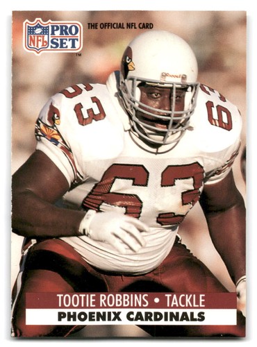 Tootie Robbins 1991 Pro Set #627 Phoenix Cardinals FOOTBALL | eBay