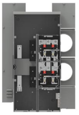 Siemens WMM22225RJB 2-Gang 1200A 225 Amp RINGLESS BYPASS Meter Socket ...