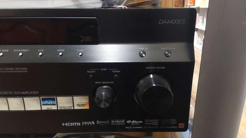 Sony DA4400ES 7.1 Channel AV Receiver | eBay