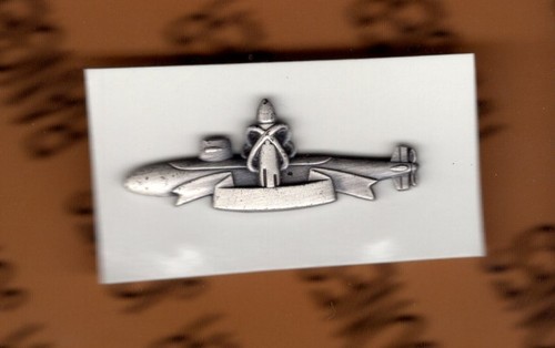 USN Navy SSBN Submarine Deterrent Patrol Insignia miniature uniform 1.5 ...