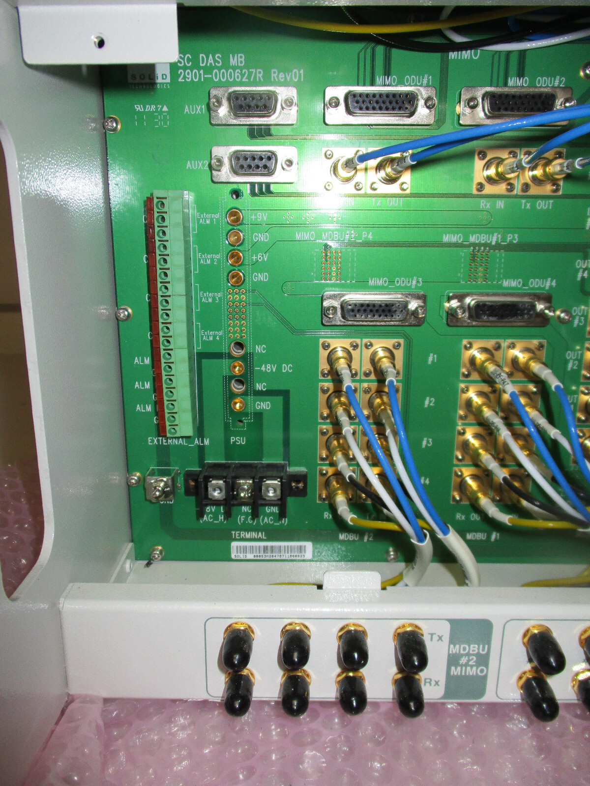 Solid Technologies single carrier das sc-biu chassis w/ modules 1900P +850C 700 | eBay