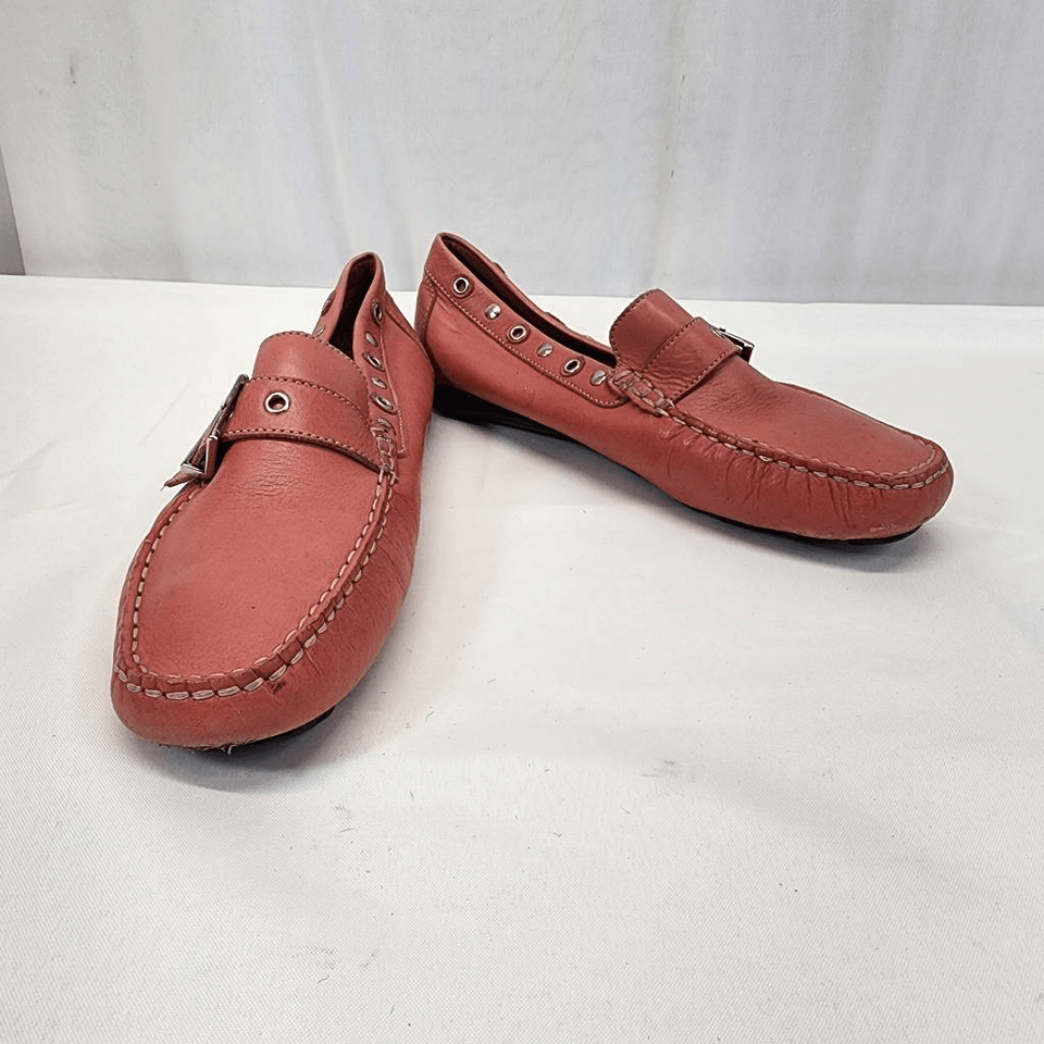 Perlina Pink Studded Women's Slip-On Loafers Size 8 | eBay