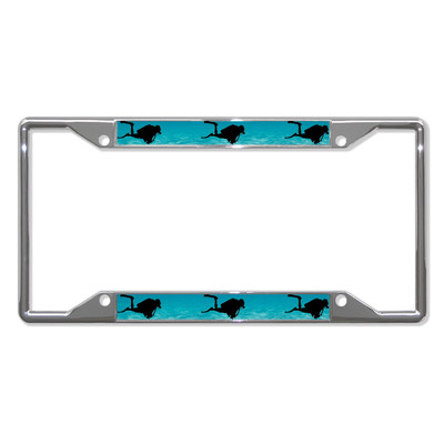 Scuba Diving License Plate Frame Tag Holder Four Holes | eBay