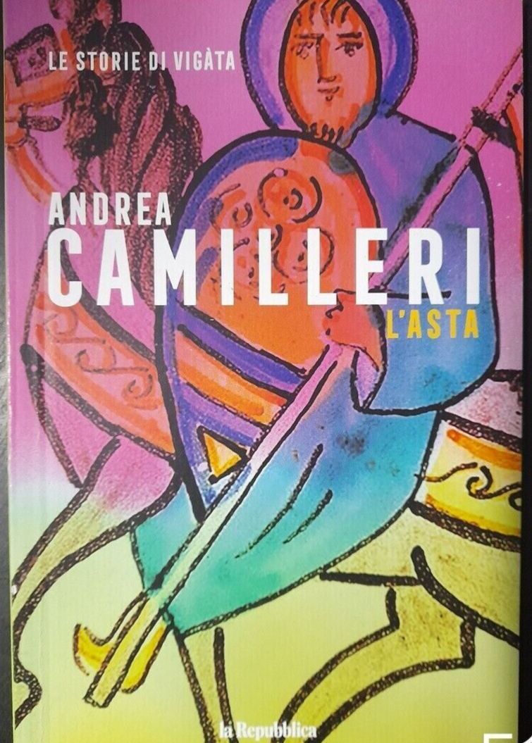 libro L'asta Andrea Camilleri la repubblica le storie di vigata ...