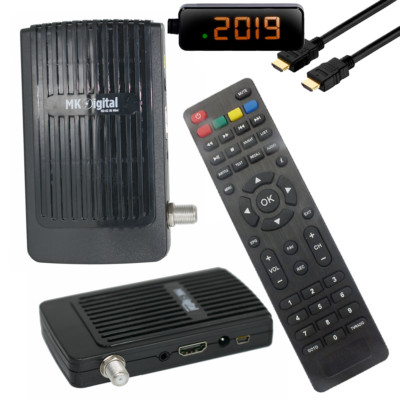 MK Digital HD-62se Mini FULL HD Sat Receiver HDMI, EPG USB Mediaplayer ...
