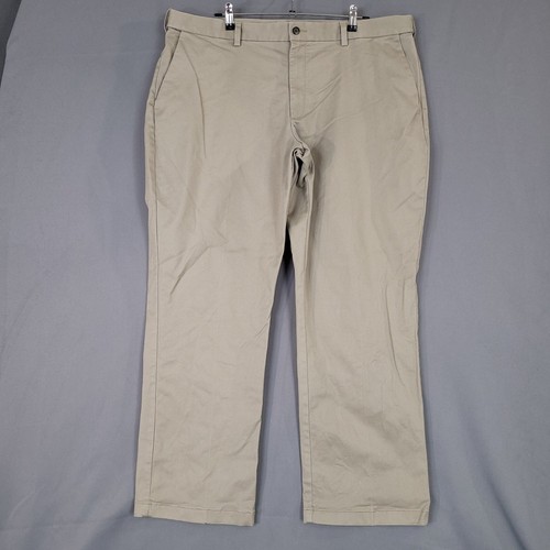 David Taylor Men's Pants Khaki 42x32 Cotton Spandex Stretch | eBay