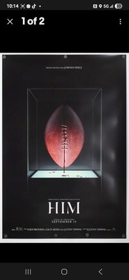 HIM Original Double Sided DS 27x40 Movie Poster HORROR Jordan Peele ...