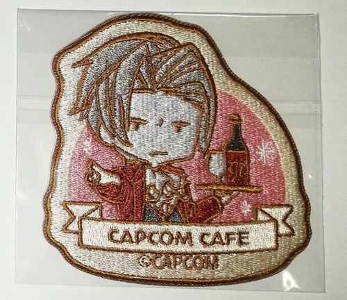 Ace Attorney Miles Edgeworth Patch Sticker Capcom Cafe Official Unused ...