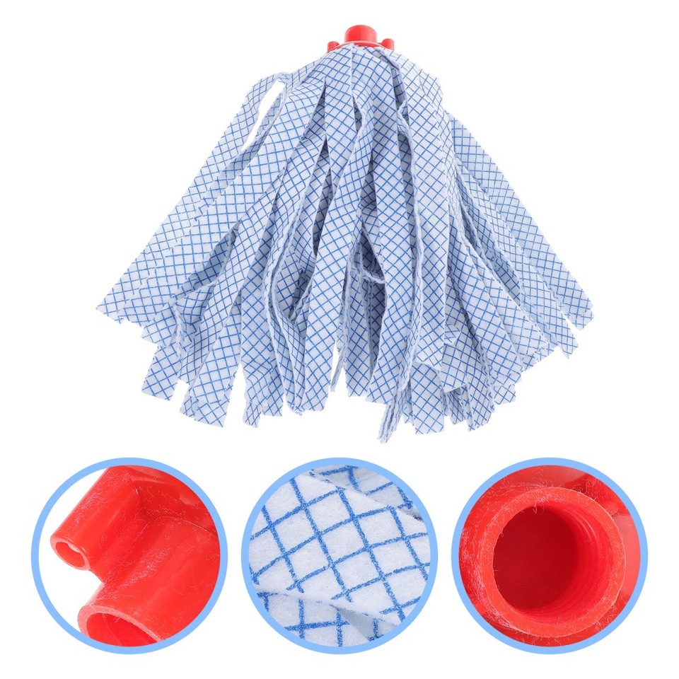 2 Pcs Easy Wring Mop Attachment Home and Kitchen Supplies Replacement ...