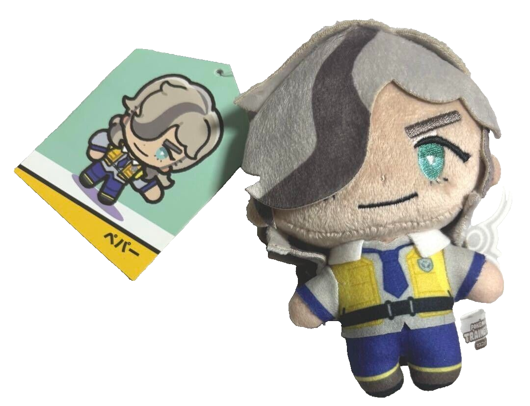 Pokemon TRAINERS Arven Plush Mascot Pokemon Center Limited 15cm Japan ...