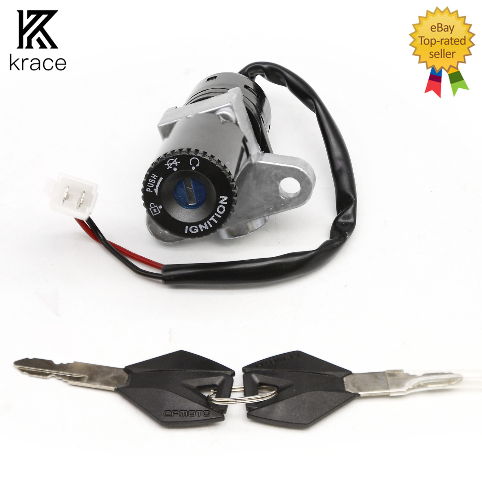 Fit cfmoto cf150-3/3a Ignition Switch Gas Cap Seat Lock Cover Key Tank ...