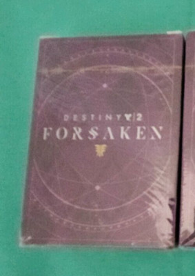 Destiny 2 Forsaken Playing Cards BUNGIE PROMO GAMESTOP DECK NEW SEALED ...