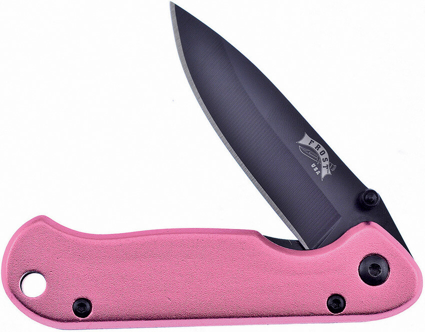 New New Frost Cutlery Pocket Bandit Linerlock Pink 16-818PK | eBay