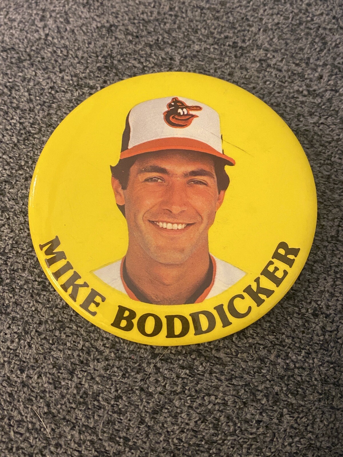 Vtg Baltimore Orioles Baseball MIKE BODDICKER 3” Pin Back Button | eBay