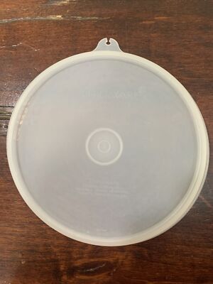 Vintage Tupperware Lid Round #227-41, 6" dia for Sealing Food ...