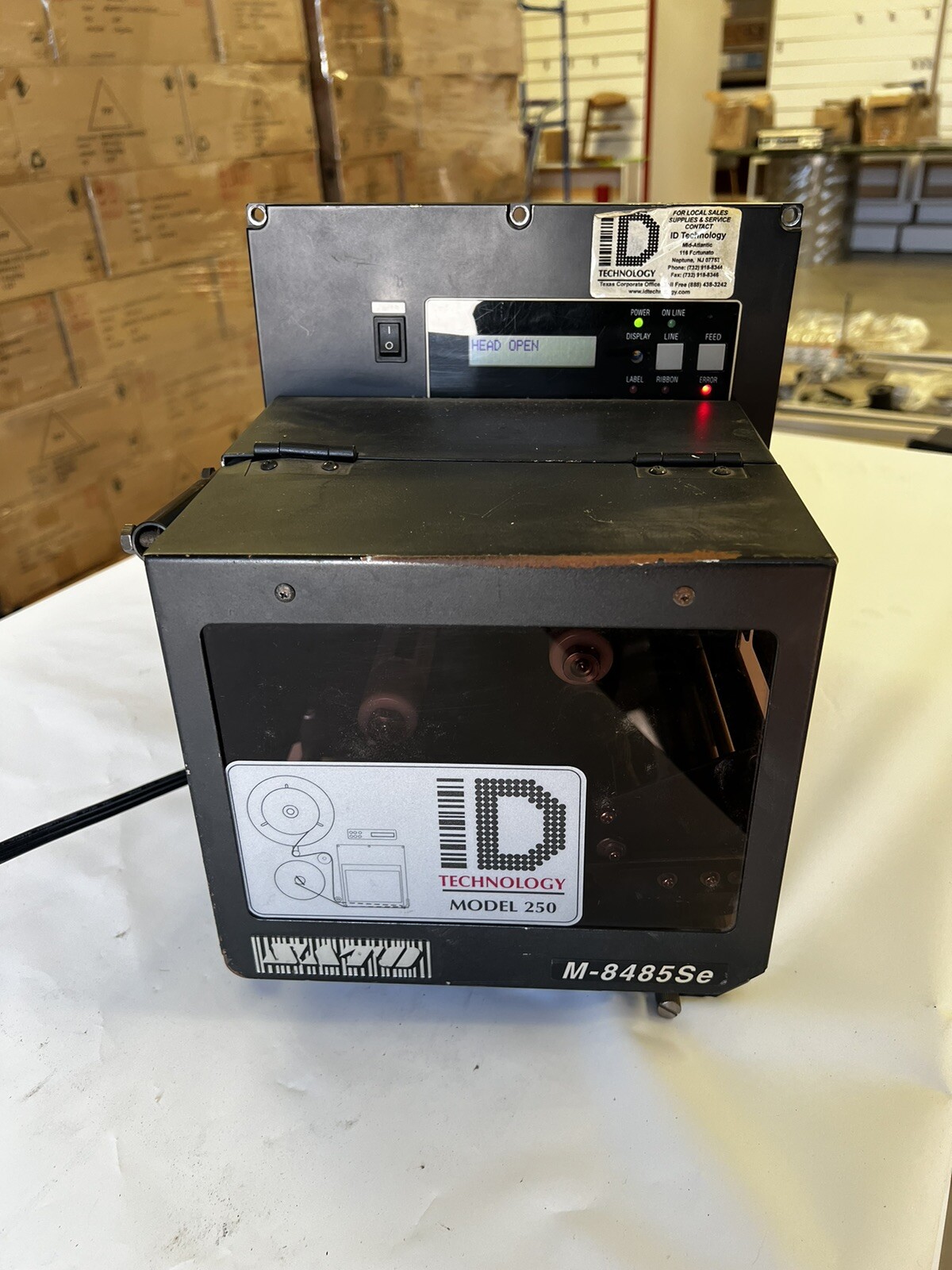 Sato Bar Code Printer M-8485SE for Parts or Repair (2 units) | eBay