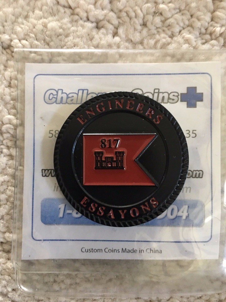 Amy Challenge Coin; Sappers; Fund Raiser; Buy for a Good Cause | eBay