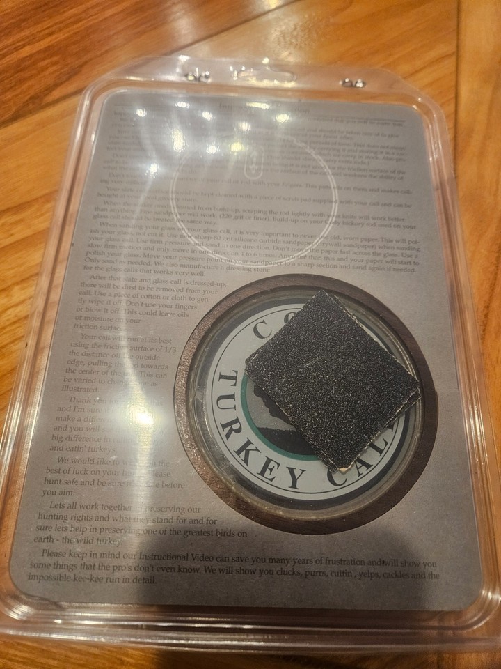 Cody Turkey Call Cody II Glass Slate Call | eBay