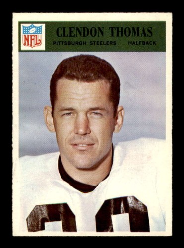 1966 Philadelphia #155 Clendon Thomas EXMT/EXMT+ Steelers 563217 | eBay