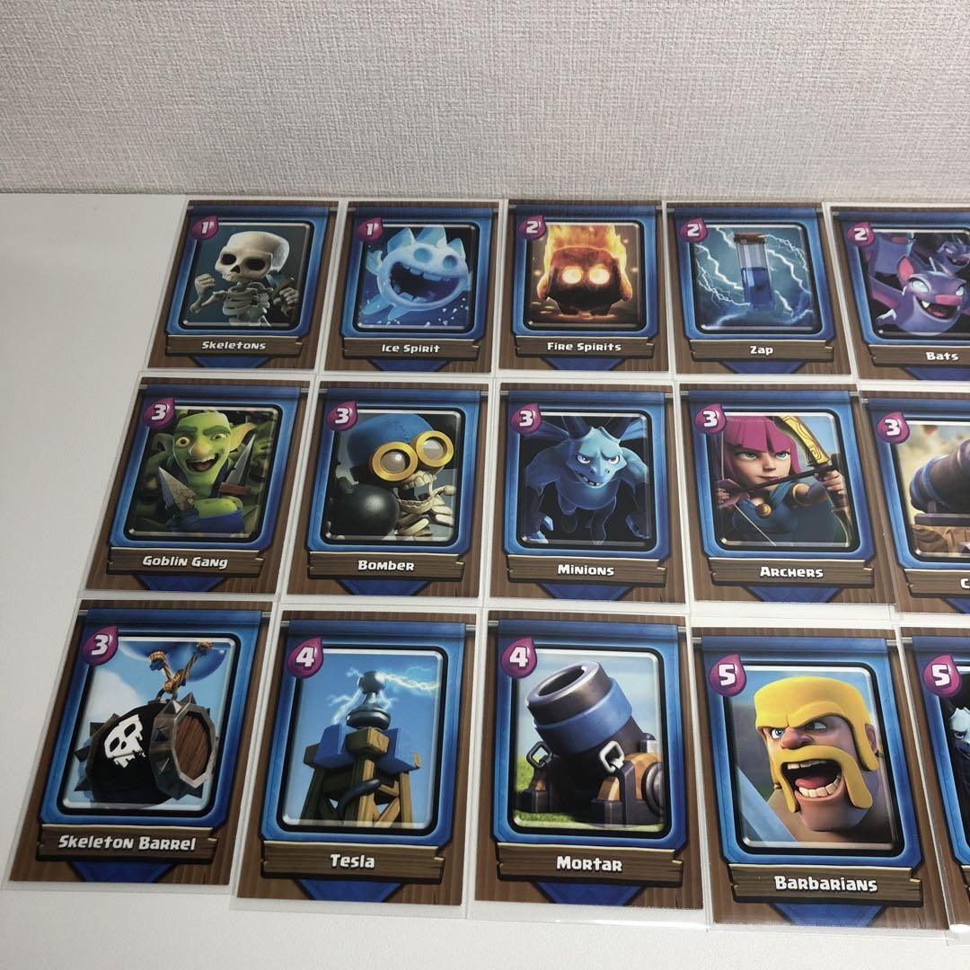 Rare Item Clash Royale Official Trading Card Pack Normal 21 Types Comp ...